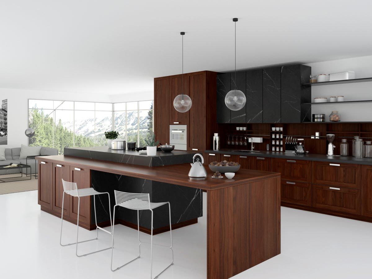 Cómo el color te ayuda a añadir espacio a tu cocina. | Yelarsan